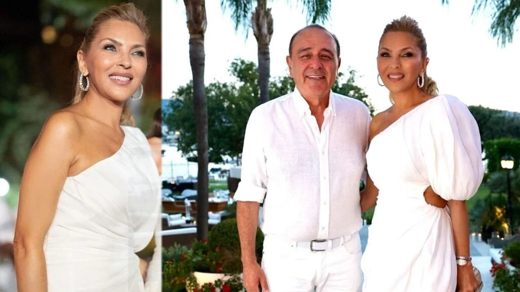 Arzu Sabancı'nın 'beyaz parti' stili göz kamaştırdı » Mavi Kadın