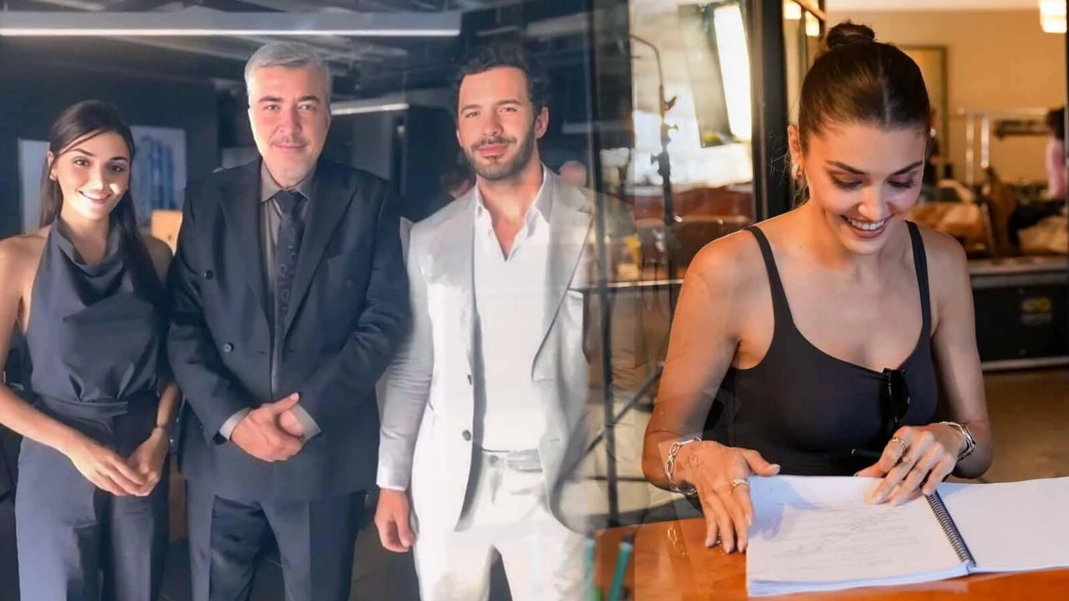 Hande Erçel ve Barış Arduç ikilisinden yeni kare! » Mavi Kadın