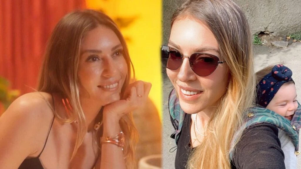 Sinem Kobal ve kızı Lalin'den yeni kare! Anne kız birlikte spor yaptı ...