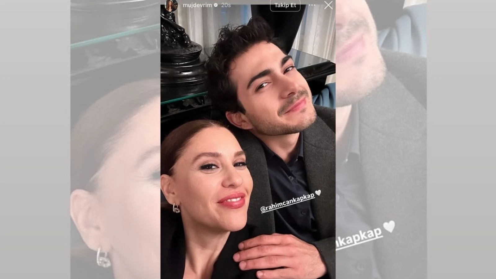 Evrim Alasya’nın Rahimcan Kapkap ile veda paylaşımı gündem oldu ...