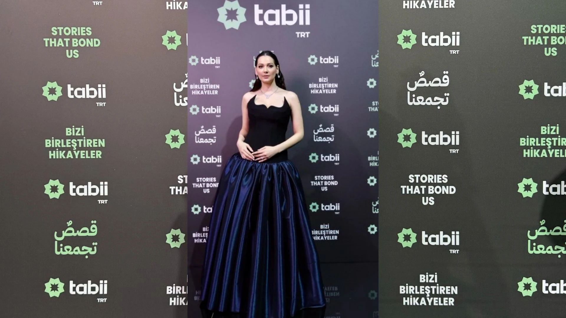 tabii platformunun Dubai galasında ünlü oyuncular şıklığı ve ...