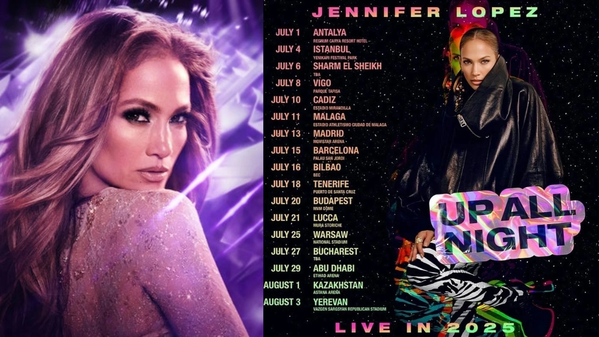 Milyon dolarlık turne ile Jennifer Lopez Türkiye’ye geliyor! "JLO Live ...
