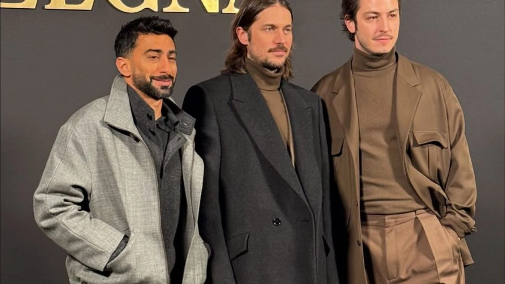Boran Kuzum, Mads Mikkelsen ve Lucas Nicolas ile bir araya geldi ...
