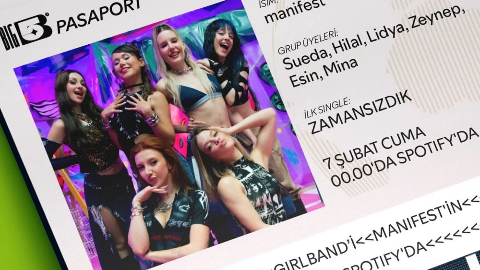 Türkiye'nin yeni kız grubu “Manifest” kimlerden oluşuyor, şarkıları neler? » Mavi Kadın