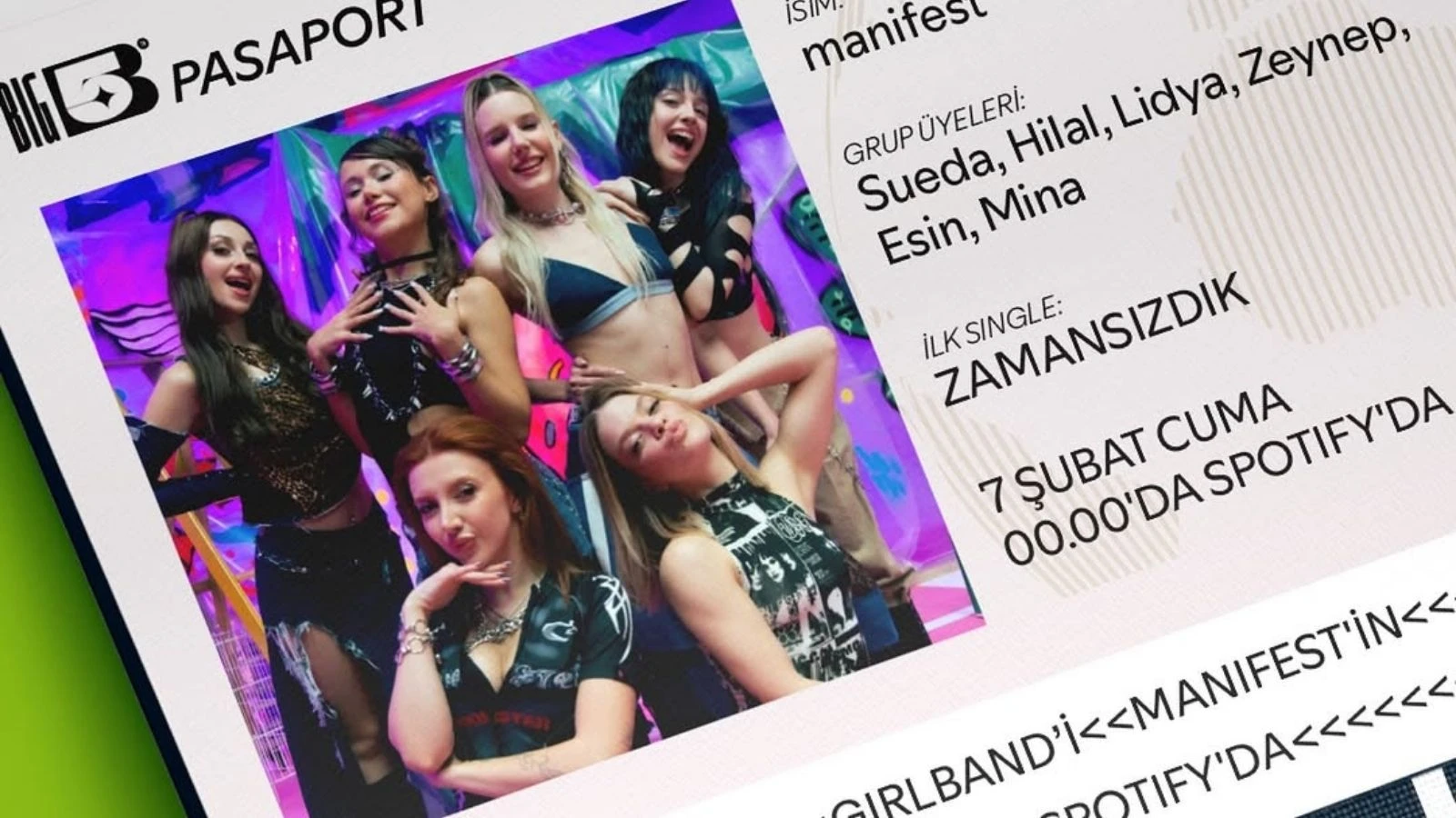 Türkiye'nin yeni kız grubu “Manifest” kimlerden oluşuyor, şarkıları neler? » Mavi Kadın