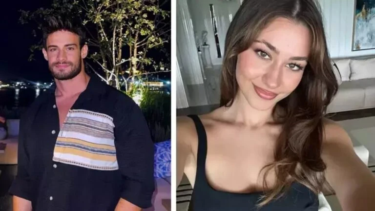 Sinem Akar sevgilisi Batuhan Karacakaya’yı Survivor'a uğurlarken ki ...