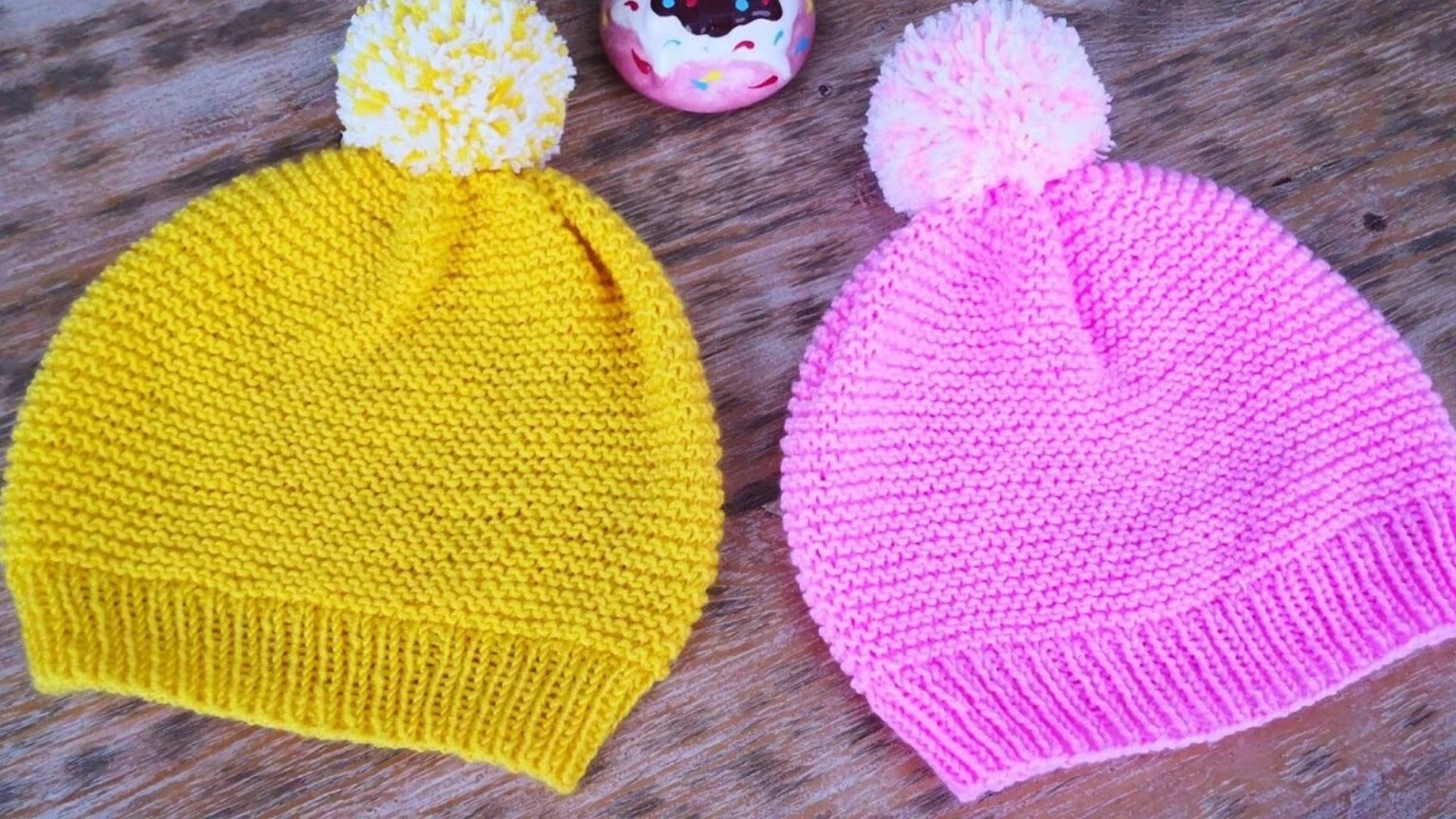 En kolay ve şık bebek örgü bere, şapka modelleri 2025 » Mavi Kadın