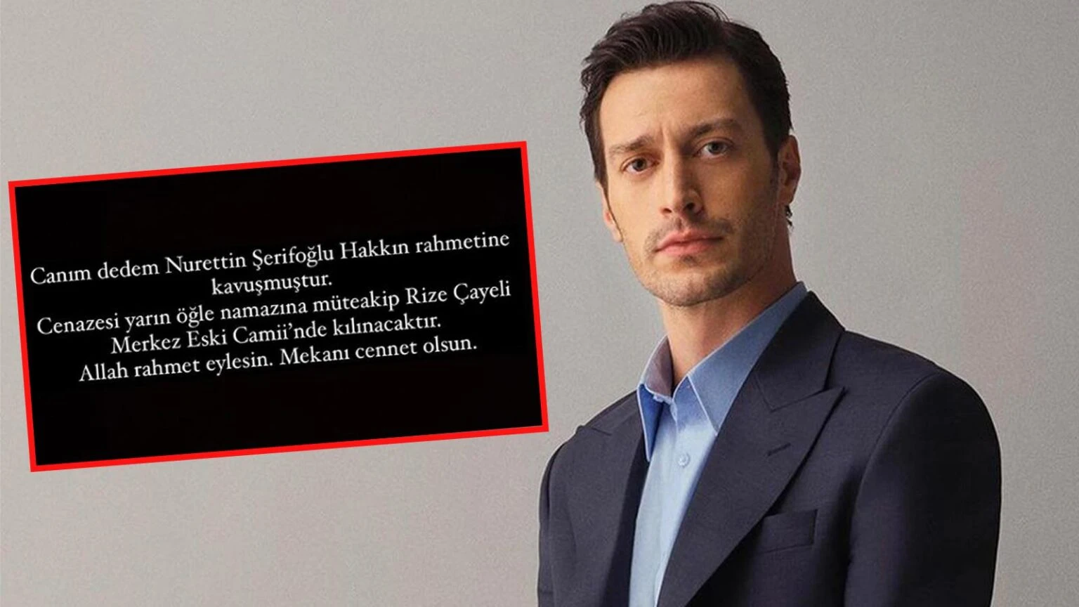 Feyyaz Şerifoğlu'nun acı günü! Dedesi hayatını kaybetti » Mavi Kadın