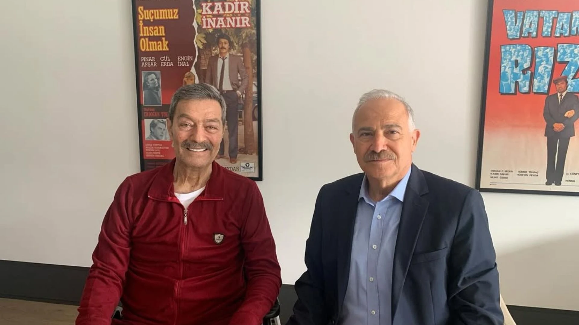 Beynine pıhtı atmıştı! Kadir İnanır'ın son hali! » Mavi Kadın