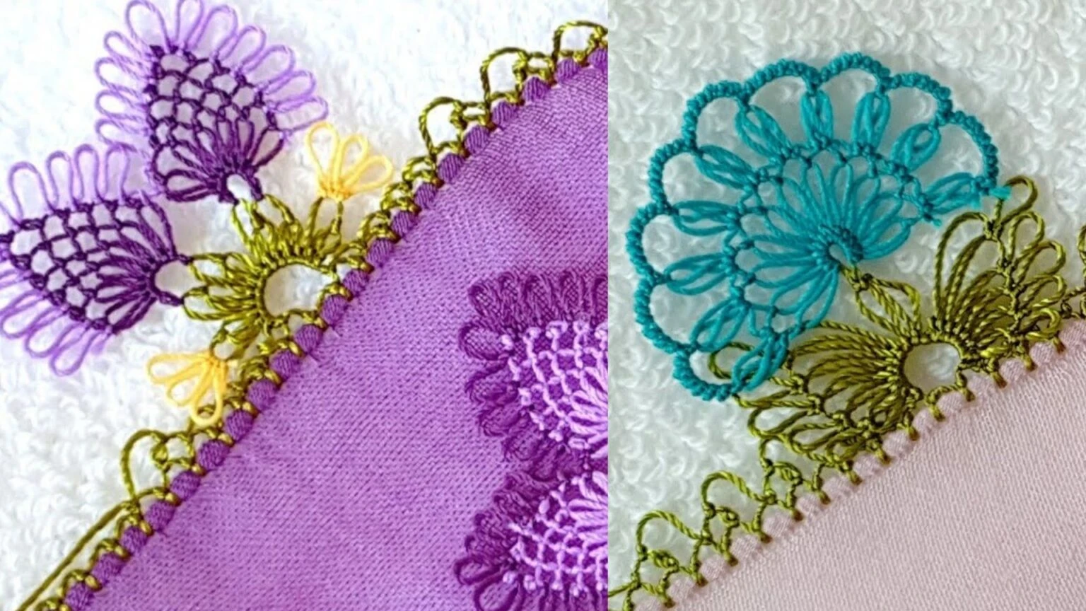 Son çıkan, gösterişli ve süper iğne oyası modelleri 2025 » Mavi Kadın