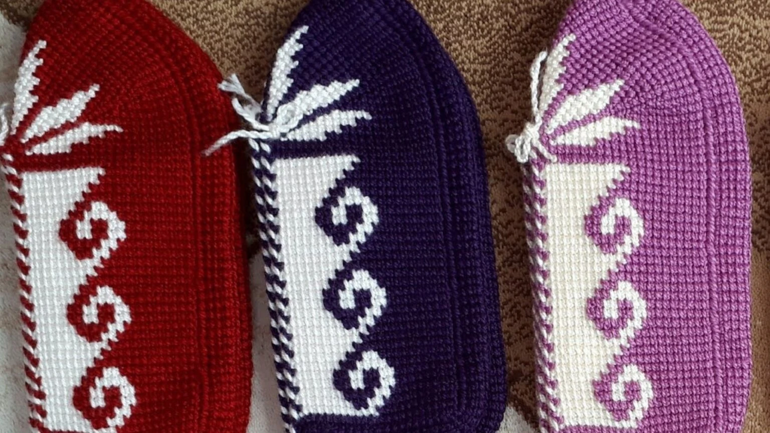 Son moda, yeni ve kolay örgü patik modelleri 2025 » Mavi Kadın